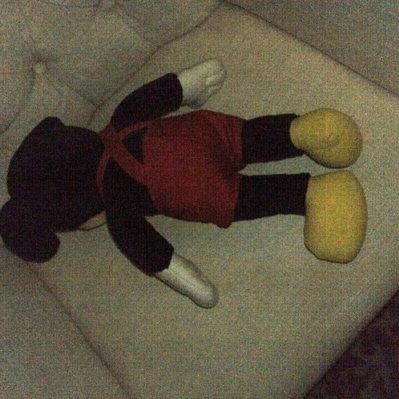 Disney Toys Vintage Applause Walt Disney Mickey Mouse With Bow Tie 7 Character Plush Poshmark
